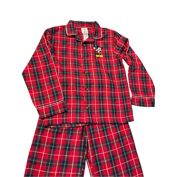 Disney | Pajamas | Disney Store Mickey Mouse Kids 78 Pajama Pj Set Red ...